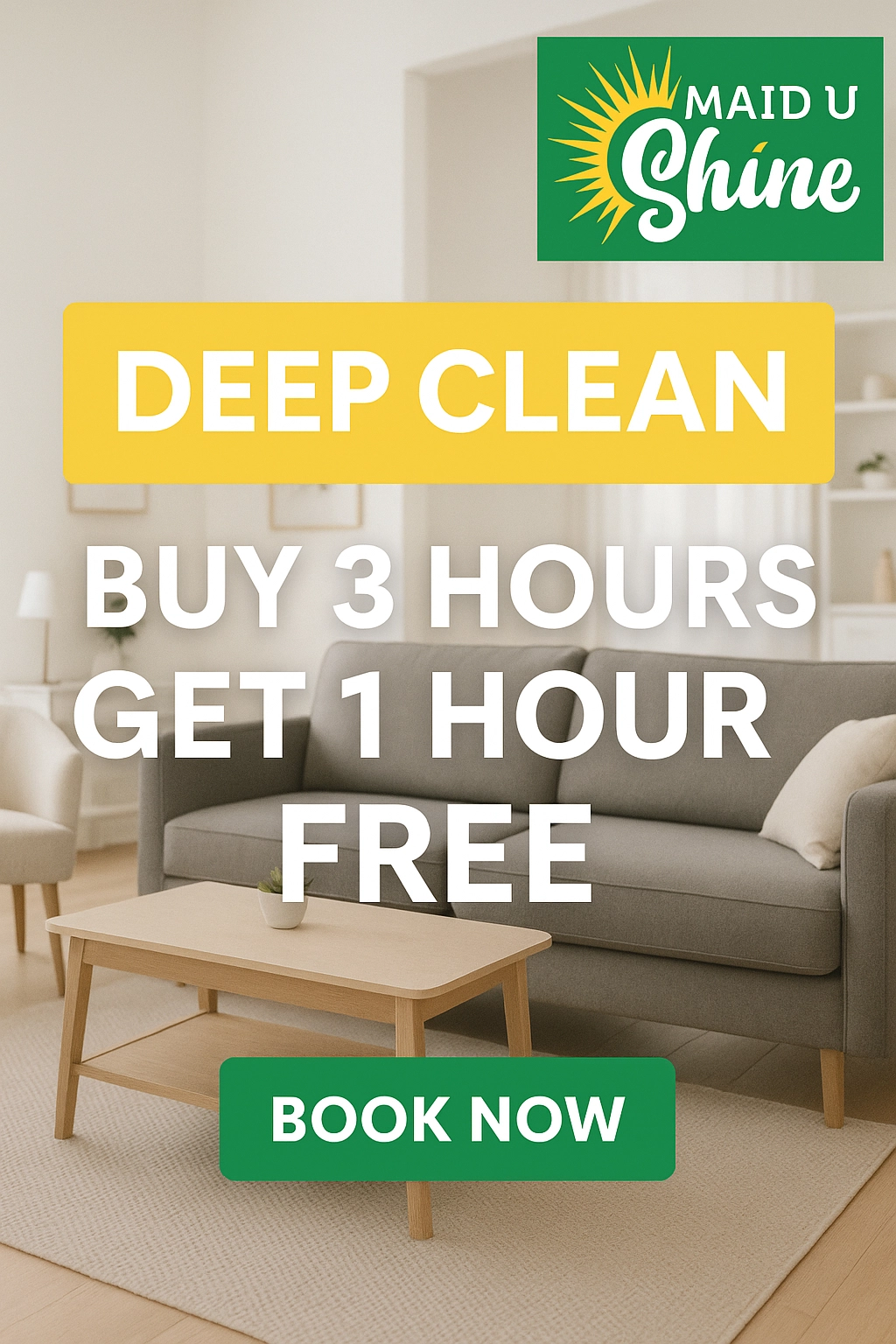 Houston Maid Service Specials